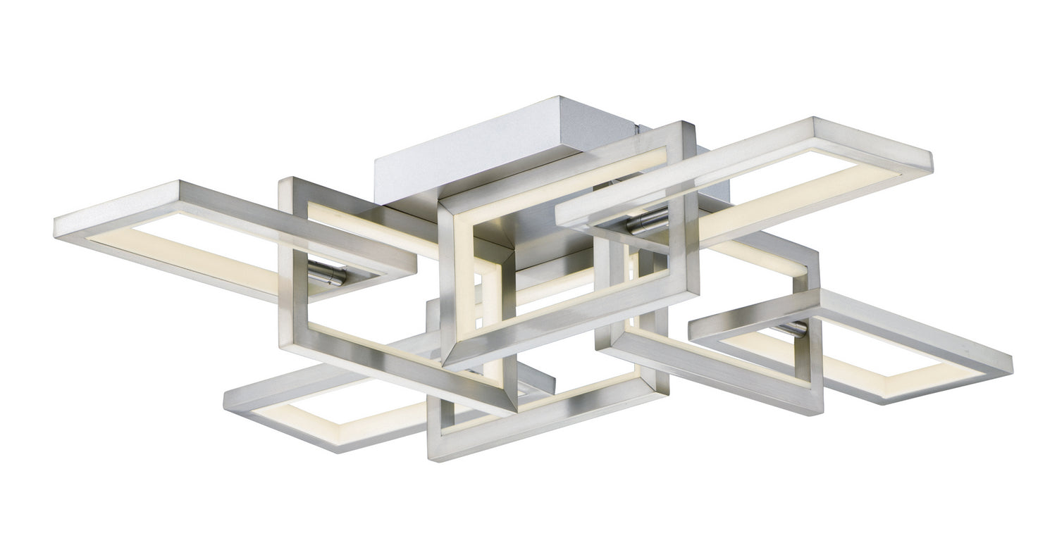 ET2 - E20352-SN - LED Flush Mount - Link - Satin Nickel – thelightingshoppe.ca