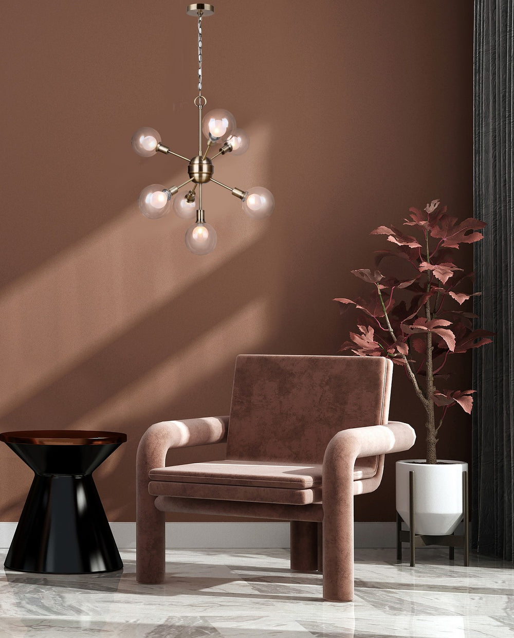 Canarm Canada - ICH683A07GD9 - Seven Light Chandelier - Estella - Gold ...