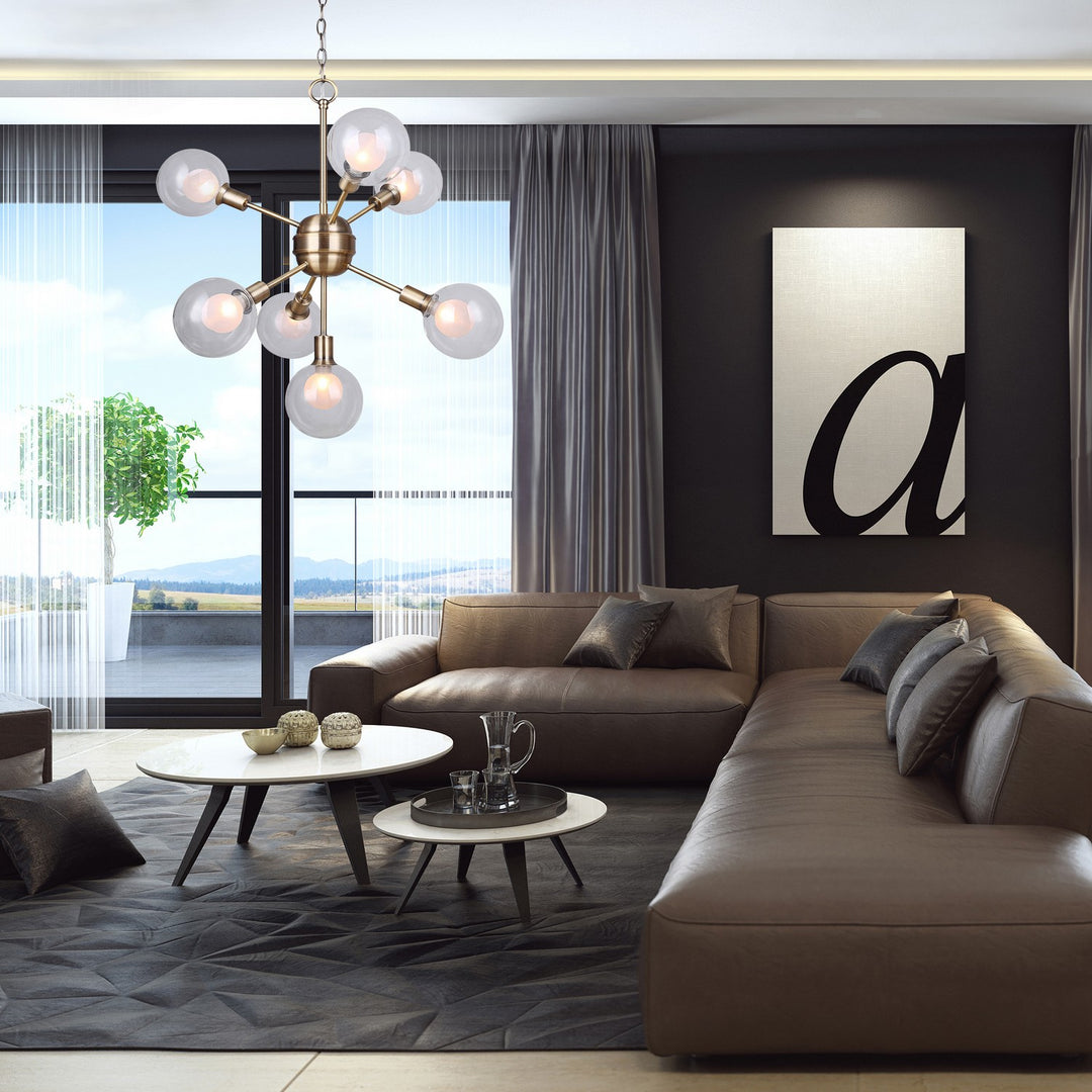Canarm Canada - ICH683A07GD9 - Seven Light Chandelier - Estella - Gold ...