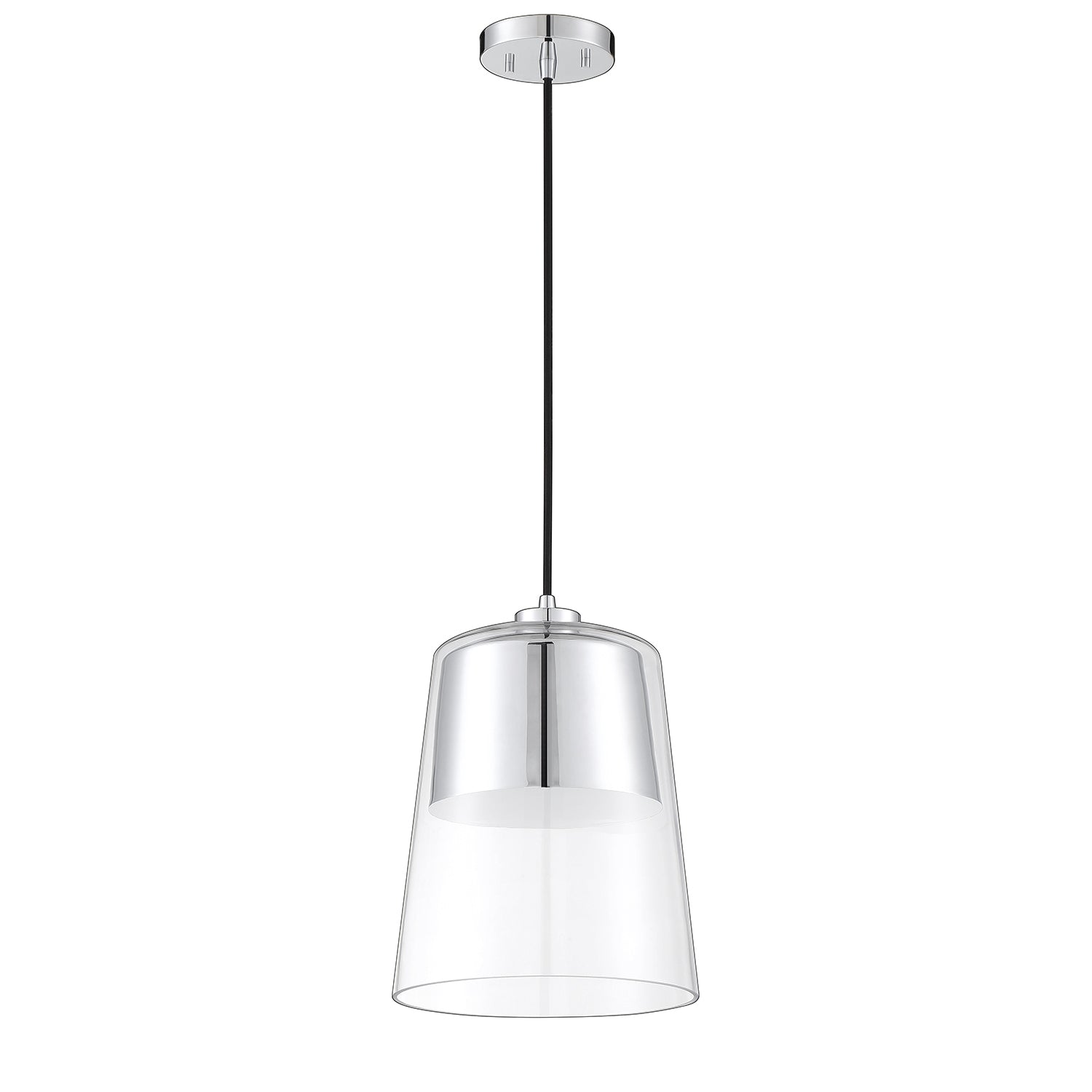 Caladon One Light Pendant in Chrome by | The Lighting Shoppe Canada ...