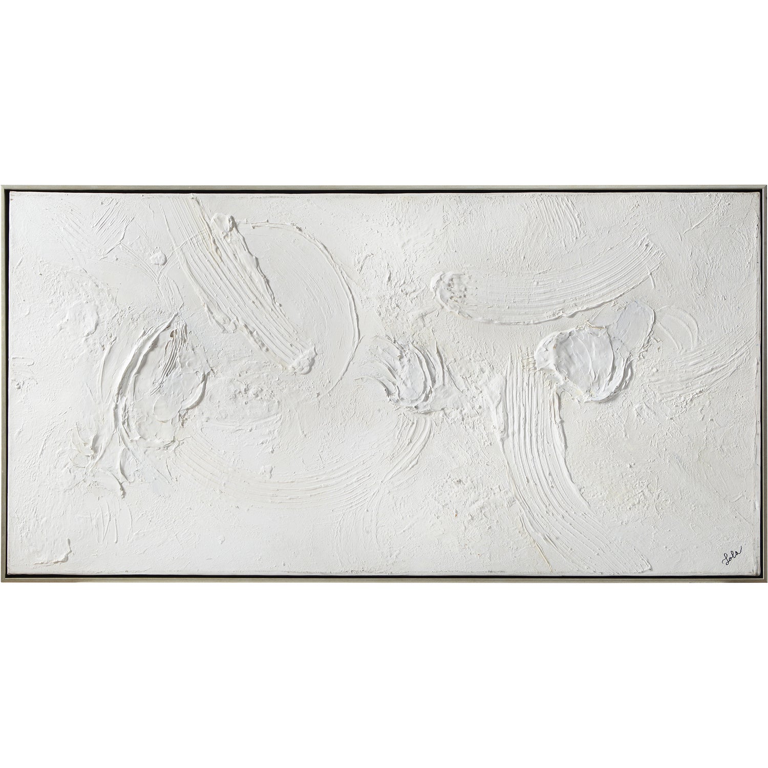 Renwil Canada - OL1901 - Canvas Art - Yanno - Silver – thelightingshoppe.ca