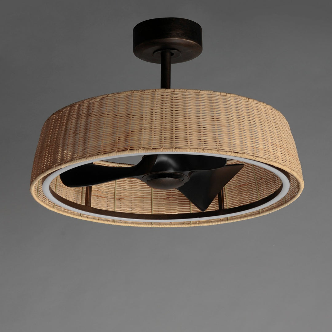 Maxim - 61012NADBZ - LED Outdoor Fandelight - Tulum - Dark Bronze ...