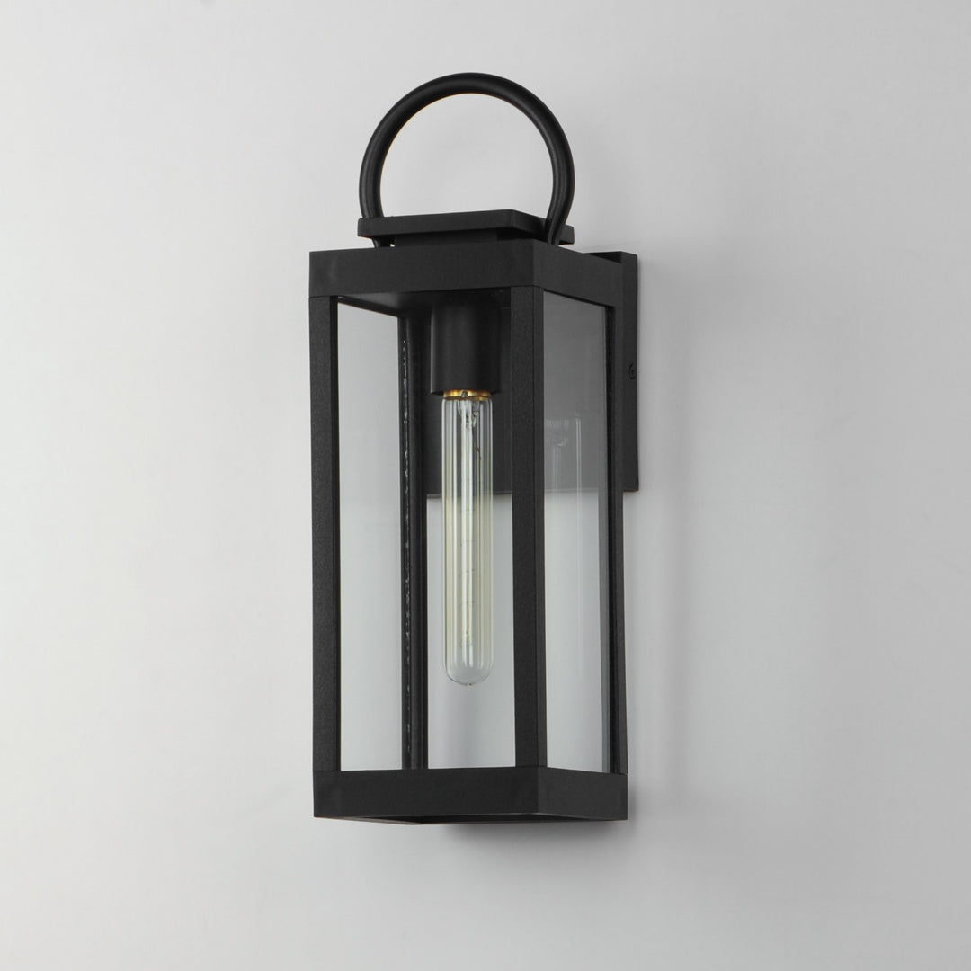 Maxim - 40314CLBK - One Light Outdoor Wall Sconce - Nassau Vivex ...