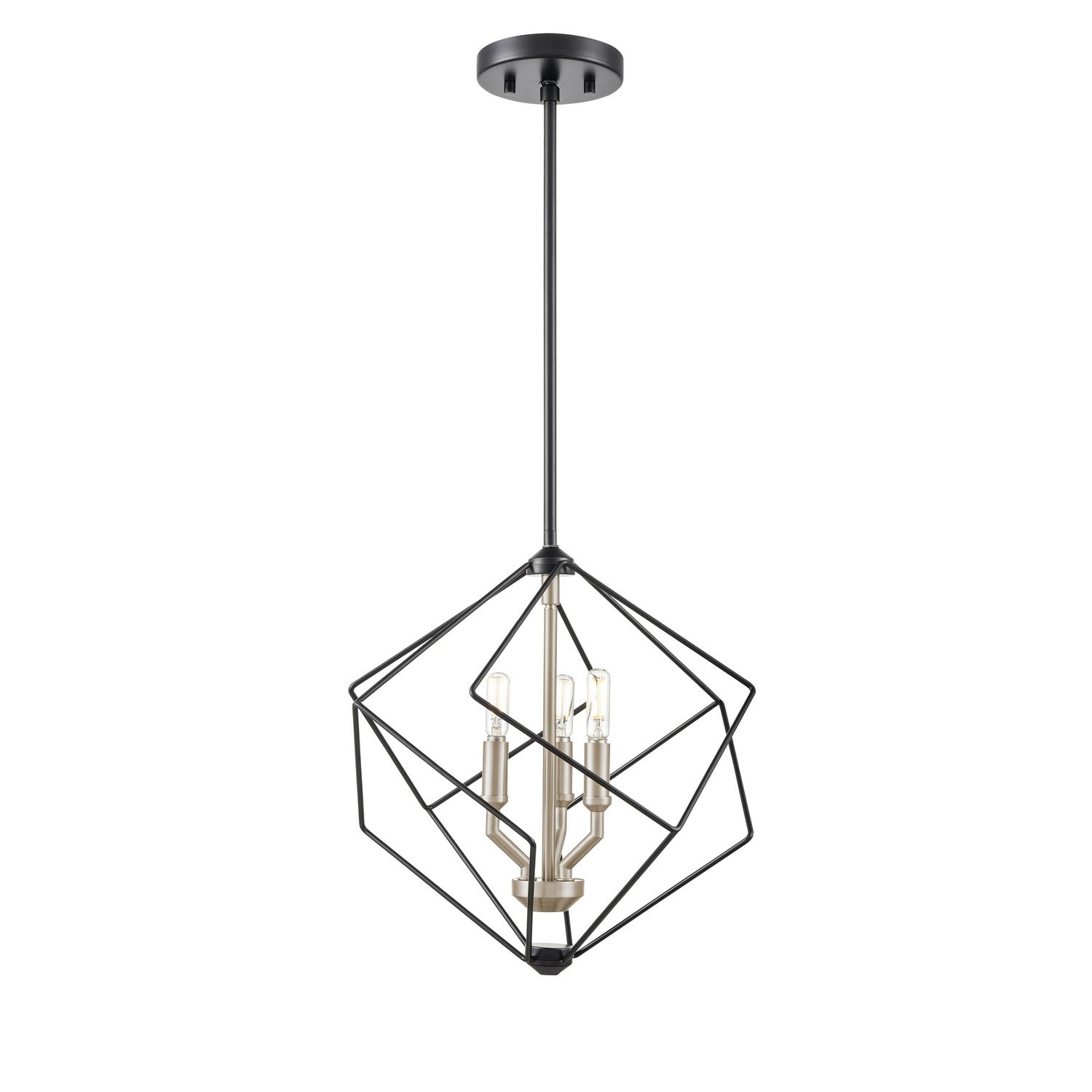 DVI Canada - DVP44920BN+EB - Three Light Pendant - Ashoona - Buffed ...