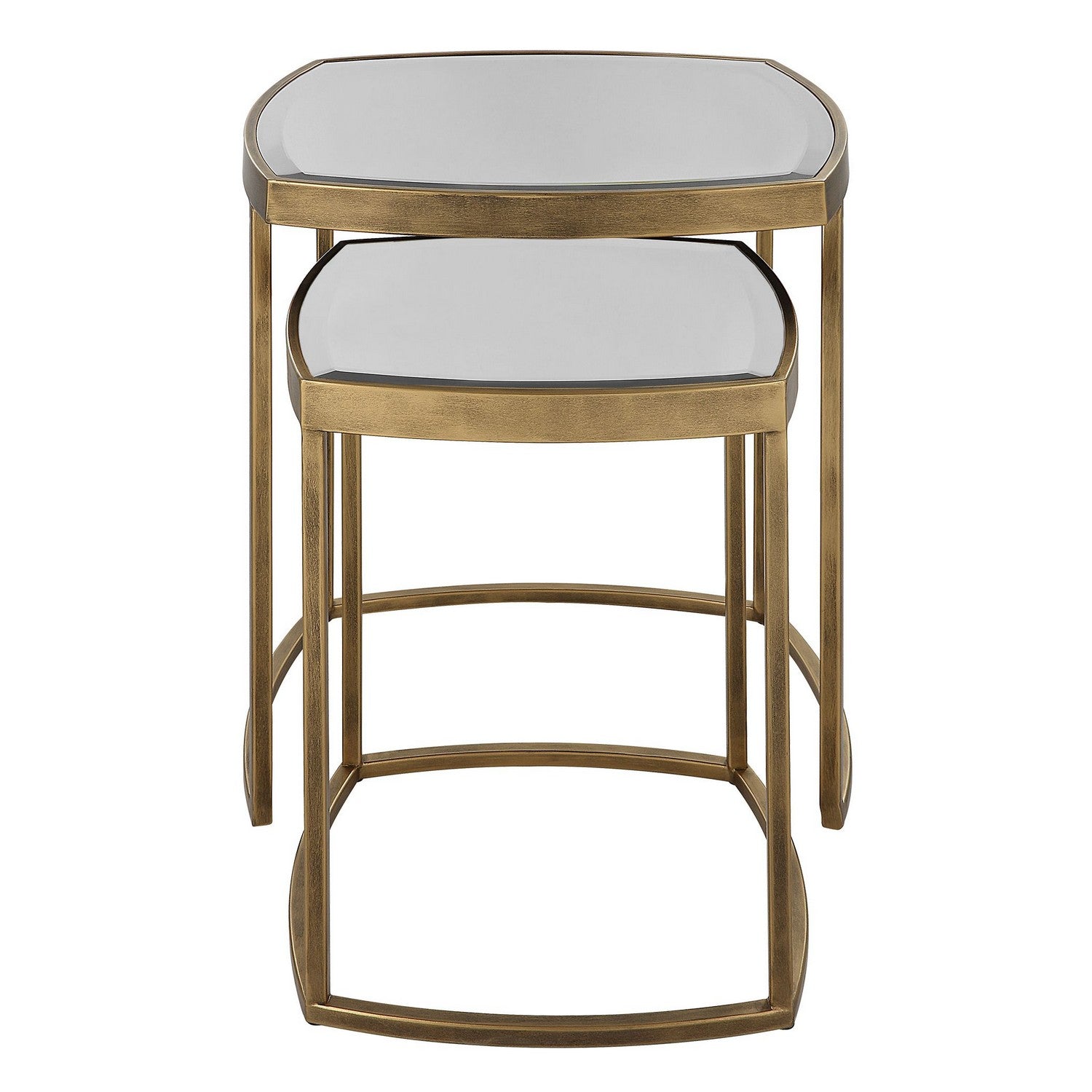 Uttermost - 22957 - Nesting Tables, Set Of 2 - Vista - Antique Gold ...