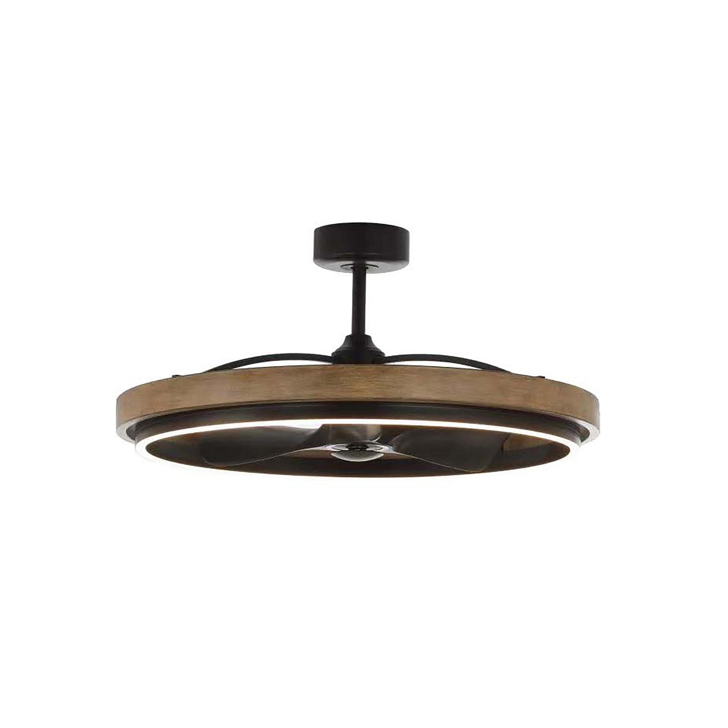 Maxim - 63002DWBK - LED Fandelight - Teton - Driftwood / Black ...