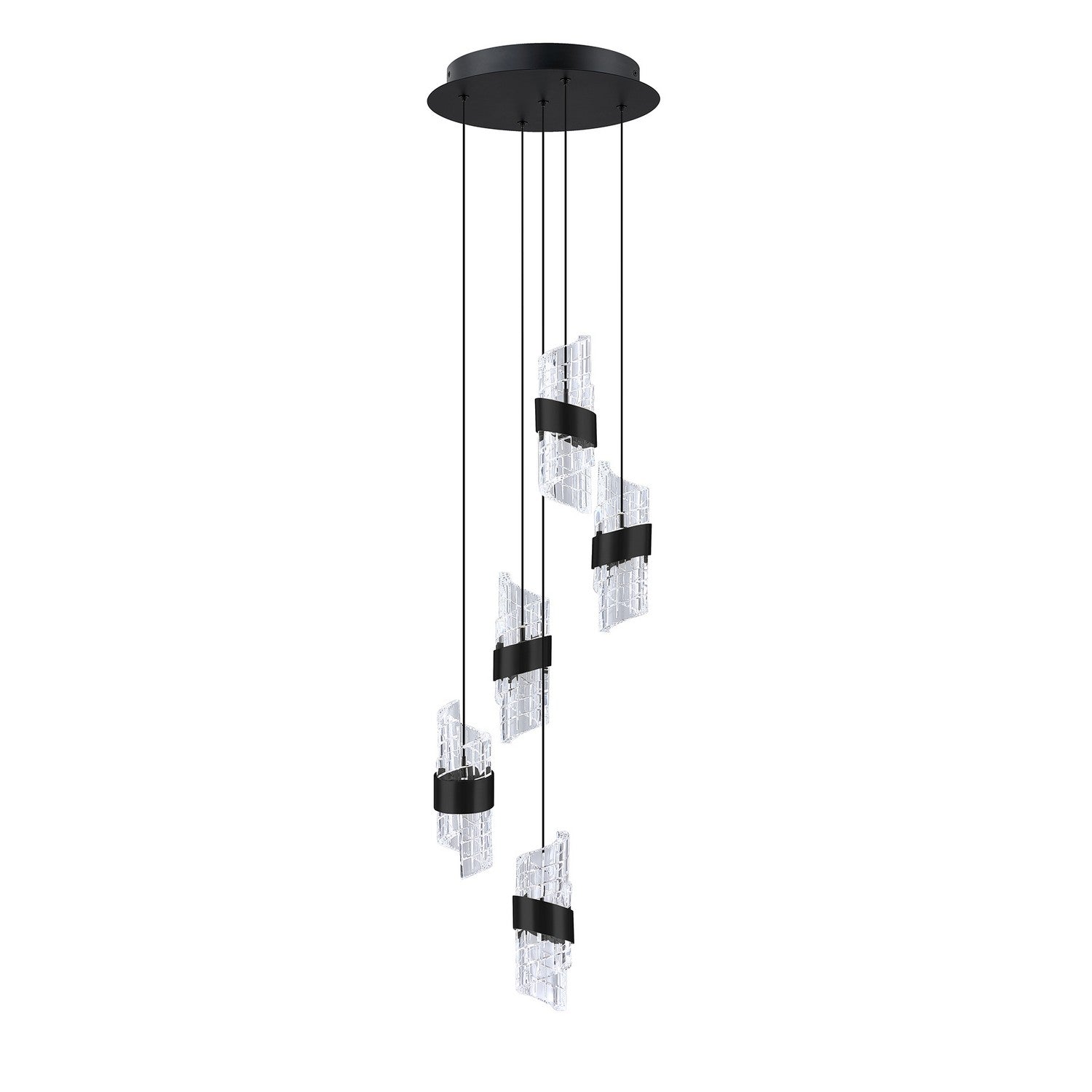 Silhouettes LED Pendant Pan in Black by | The Lighting Shoppe Canada ...
