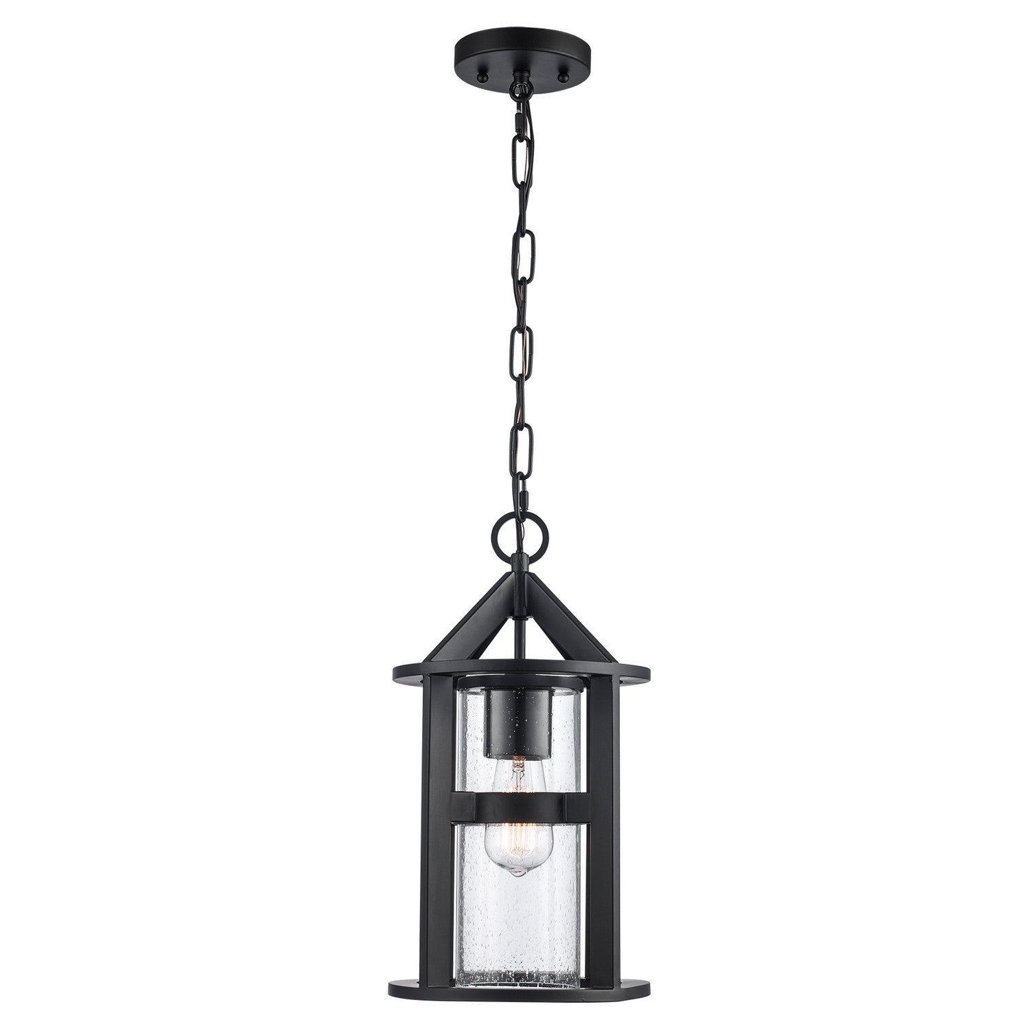 Trans Globe Imports - 51684 BK - One Light Outdoor Pendant - Prado ...