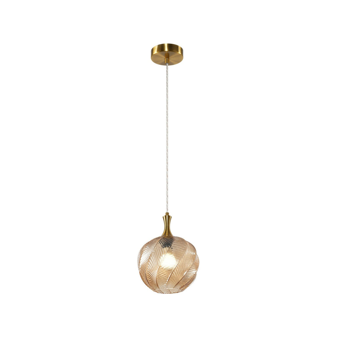 Matteo Canada - C30902AGAM - One Light Pendant - Eesha - Aged Gold ...
