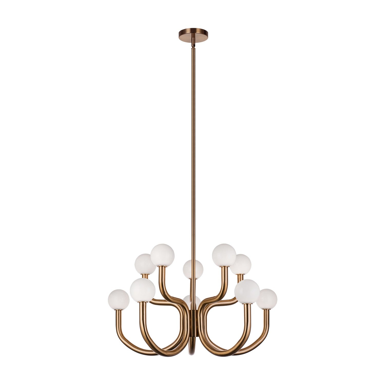 Matteo Canada - C34210AGOP - Ten Light Chandelier - Joelle - Aged Gold ...