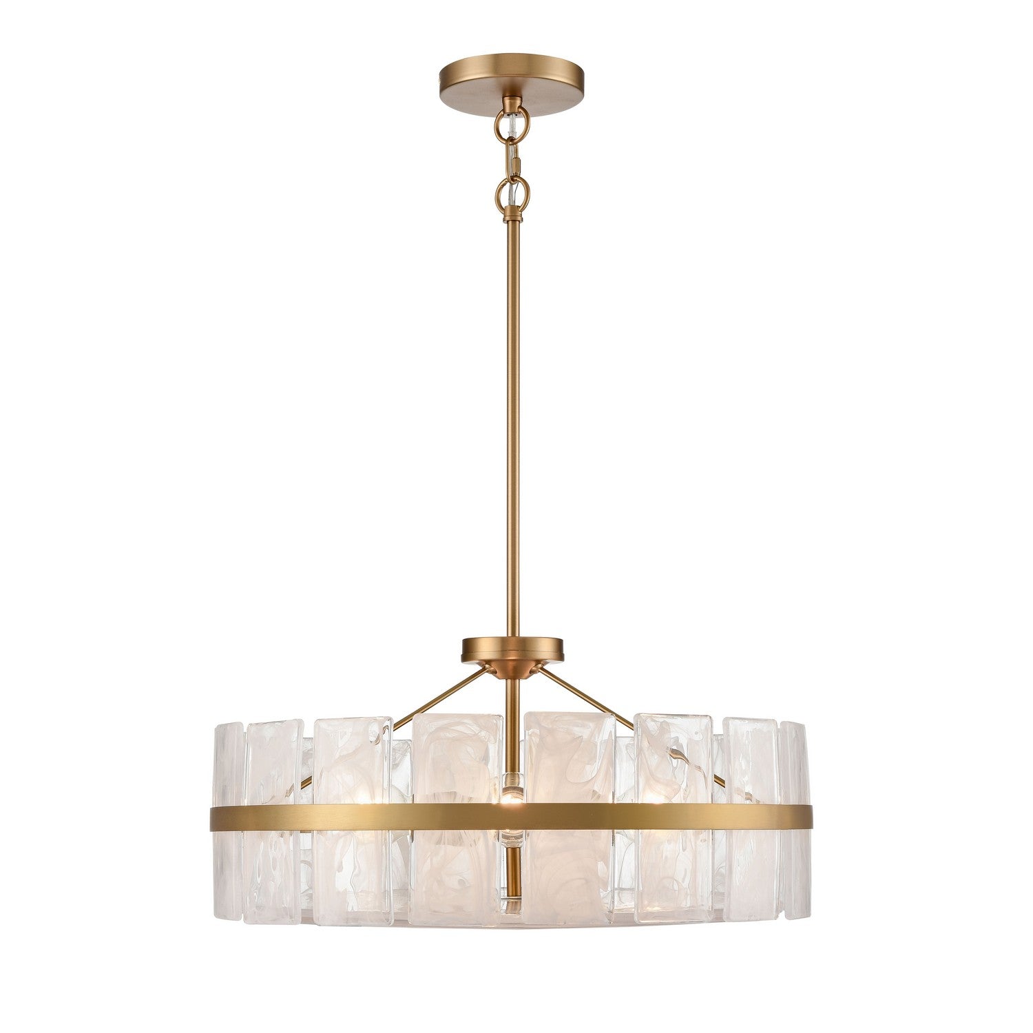 DVI Canada - DVP5206BR-MS - Three Light Pendant - Luna - Brass ...