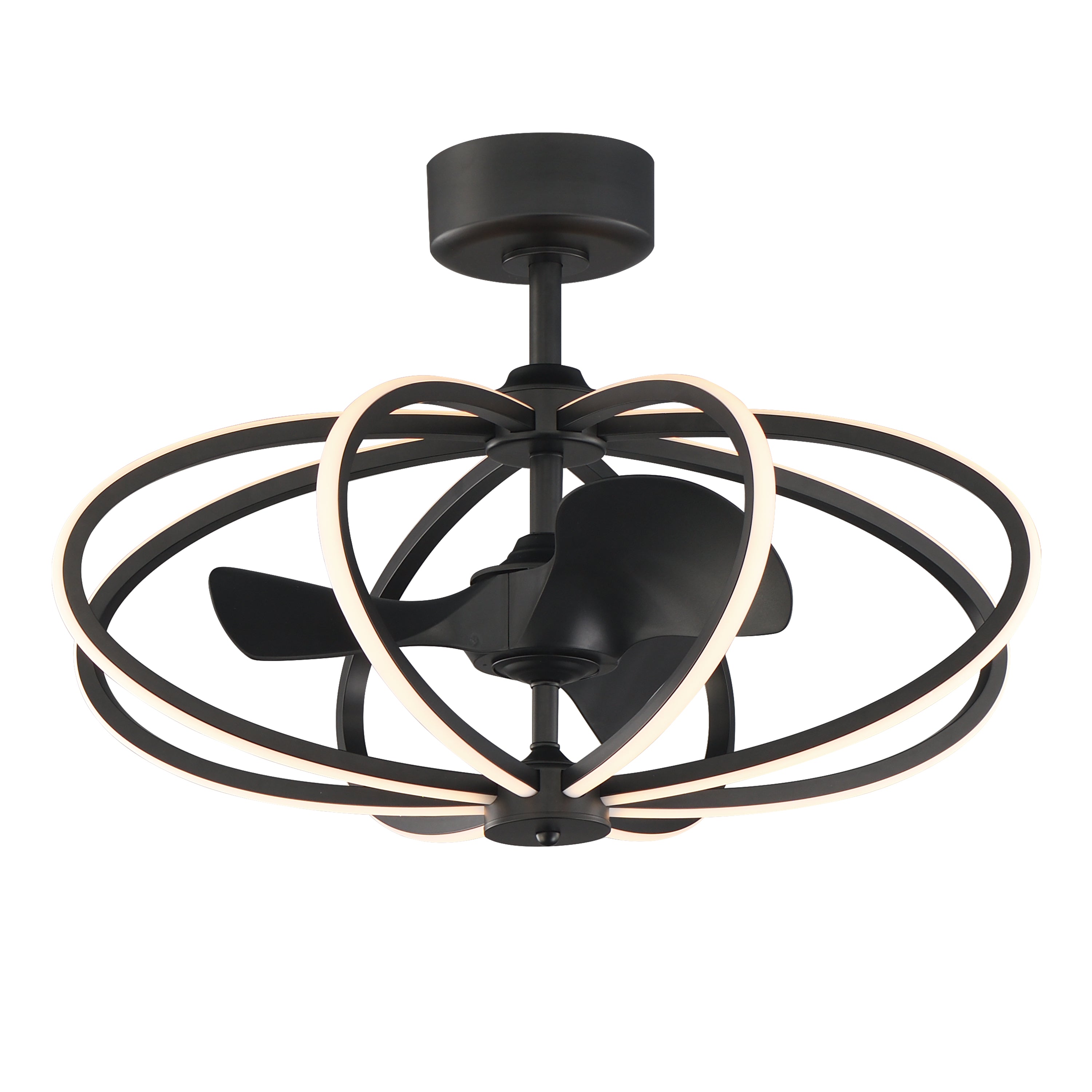 Maxim - 61005BK - LED Fandelight - Solstice - Black – thelightingshoppe.ca