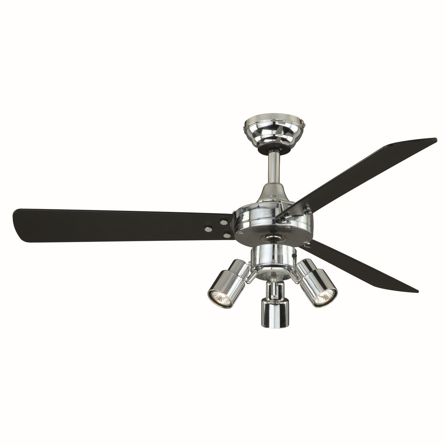 Vaxcel - F0003 - 42"Ceiling Fan - Cyrus - Chrome – thelightingshoppe.ca