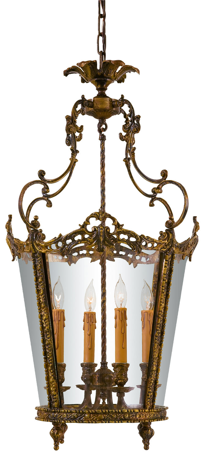 Metropolitan - N851204-OXB - Four Light Foyer Pendant - Metropolitan ...