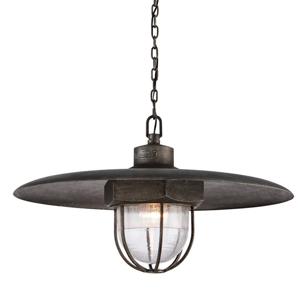 Troy Lighting Canada - F3898-APW - One Light Pendant - Acme - Aged ...