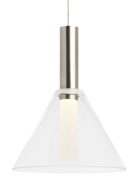 Visual Comfort Modern - 700FJMEZCS-LED930 - LED Pendant - Mezz - Satin ...