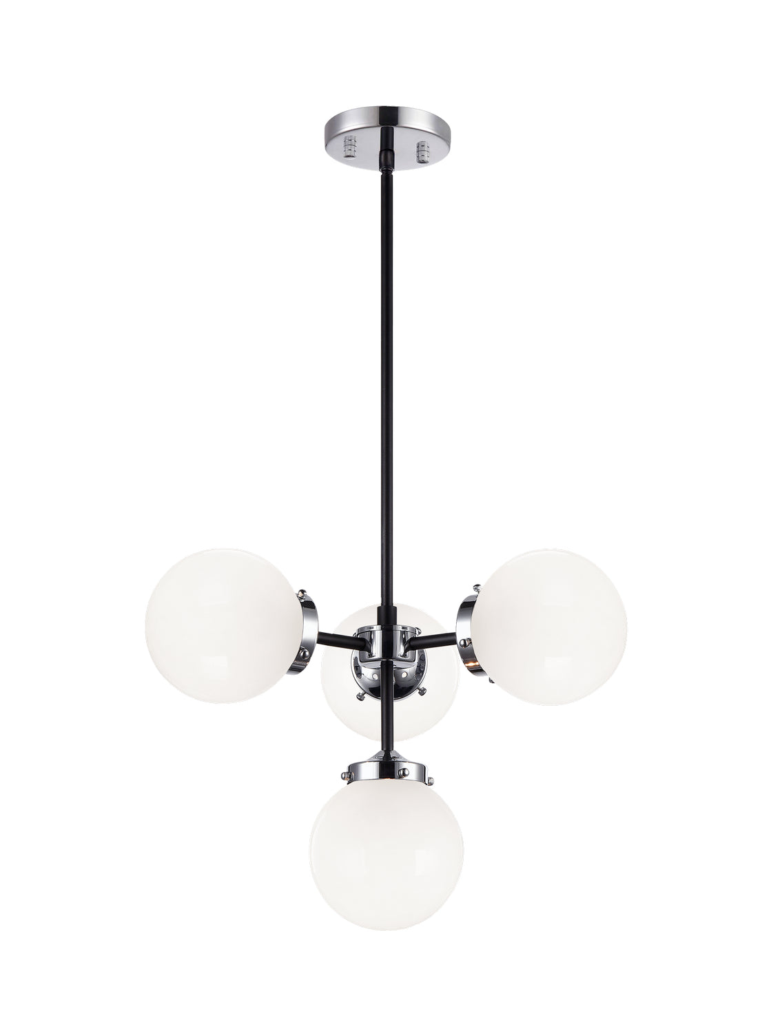 Matteo Canada - C72304CHOP - Four Light Pendant - Maru - Chrome ...