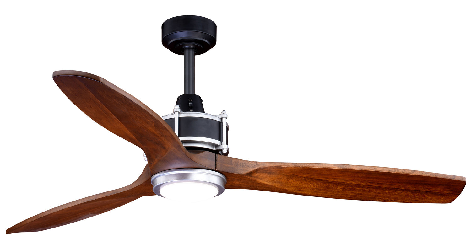 Vaxcel - F0057 - 52"Ceiling Fan - Curtiss - Matte Black and Brushed ...