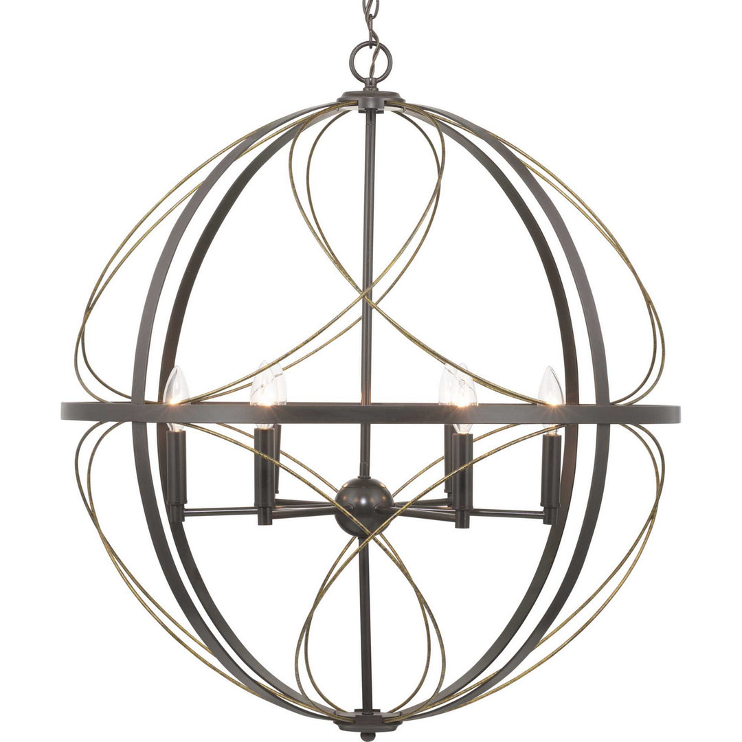 Progress Canada - P500069-020 - Six Light Pendant - Brandywine ...