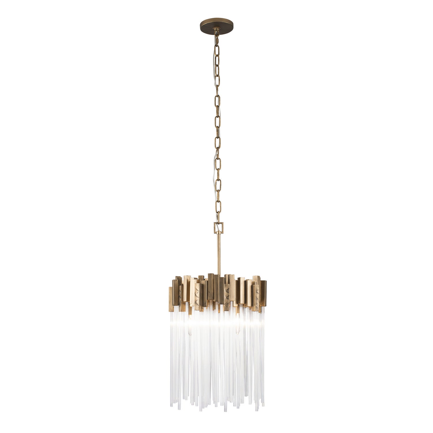 Varaluz - 309P03HG - Three Light Pendant - Matrix - Havana Gold ...