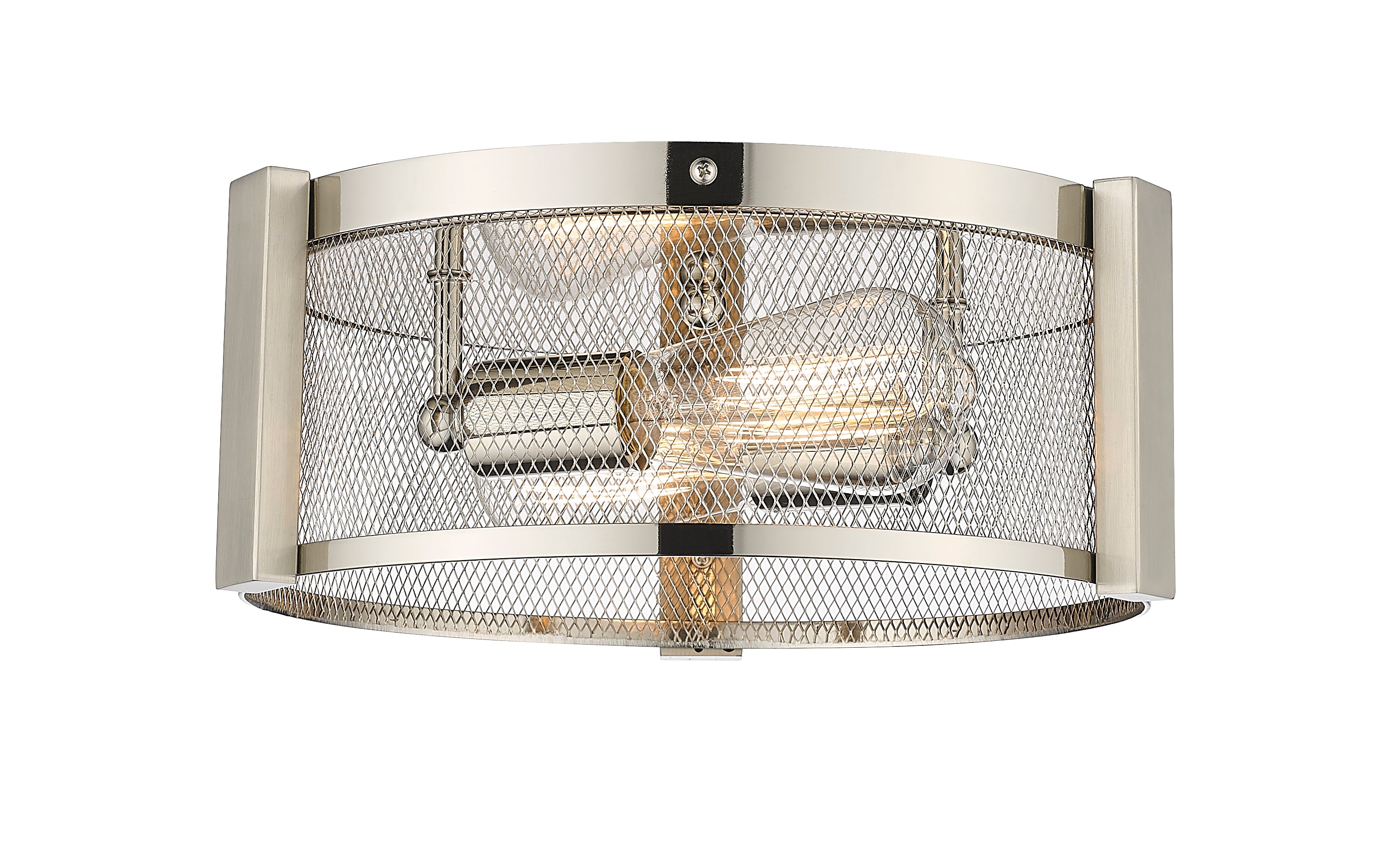Britt 2-Light 12" Multi-Finish Flush Mount by Mirage Lighting by | The ...