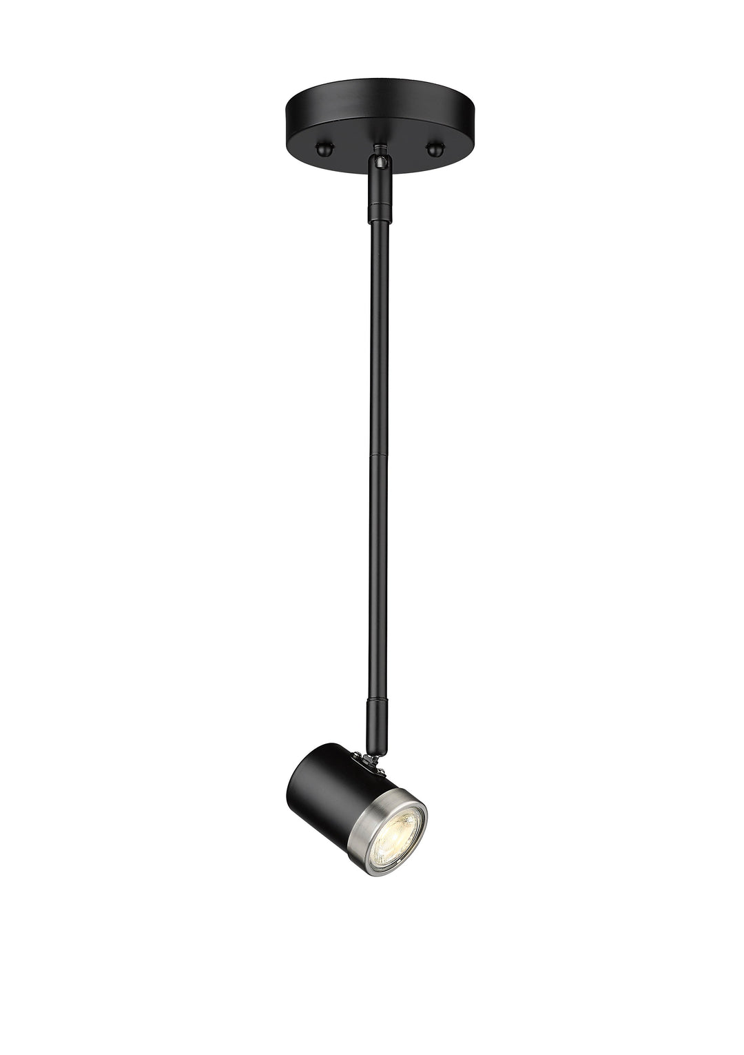 Spot-On Single Light Multi-Finish Black Track by | The Lighting Shoppe ...