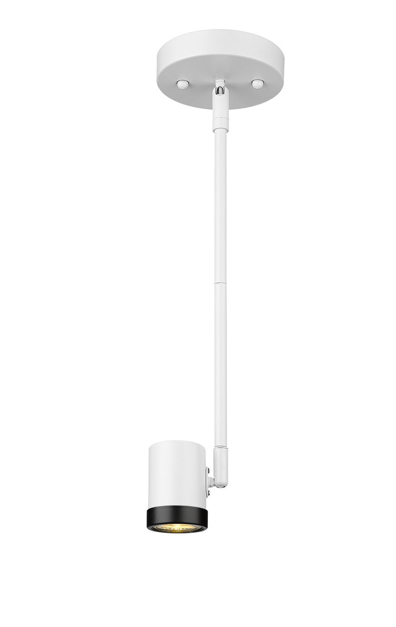 Spot-On Single Light Multi-Finish White Track by | The Lighting Shoppe ...