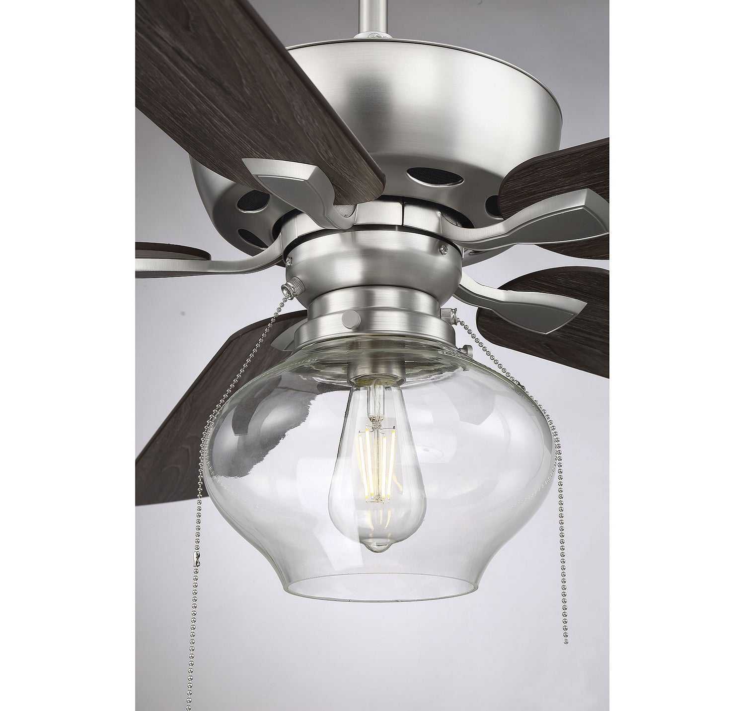 Mceil 52"Ceiling Fan in Brushed Nickel by | The Lighting Shoppe Canada ...