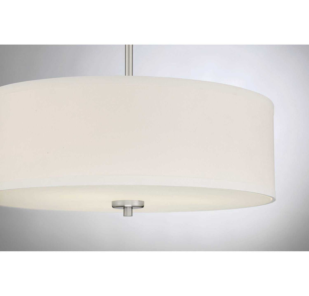 Three Light Pendant in Brushed Nickel by | The Lighting Shoppe Canada ...