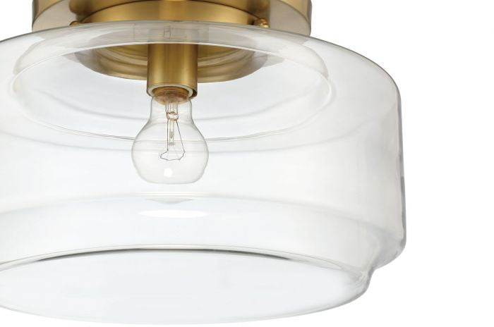 Craftmade Canada - X3114-SB - One Light Flushmount - Peri - Satin Brass ...