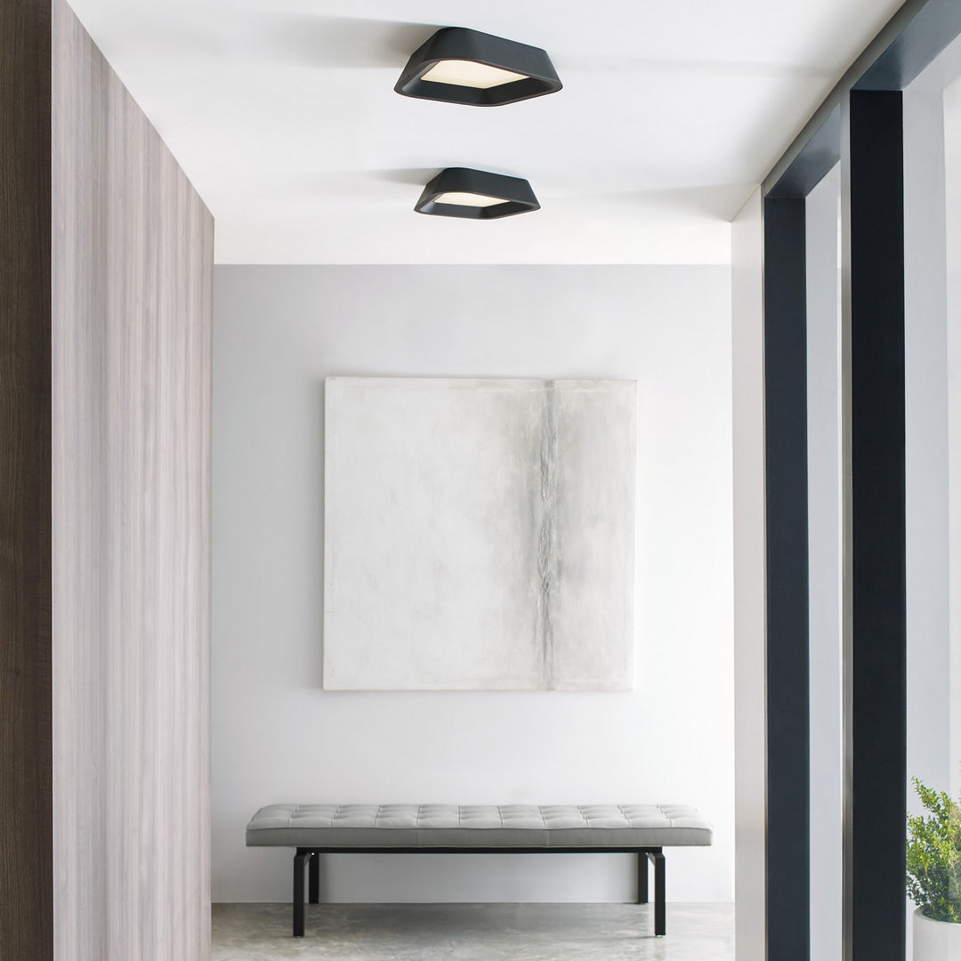 Visual Comfort Modern - 700FMRHNSB-LED930 - LED Flush Mount - Rhonan ...