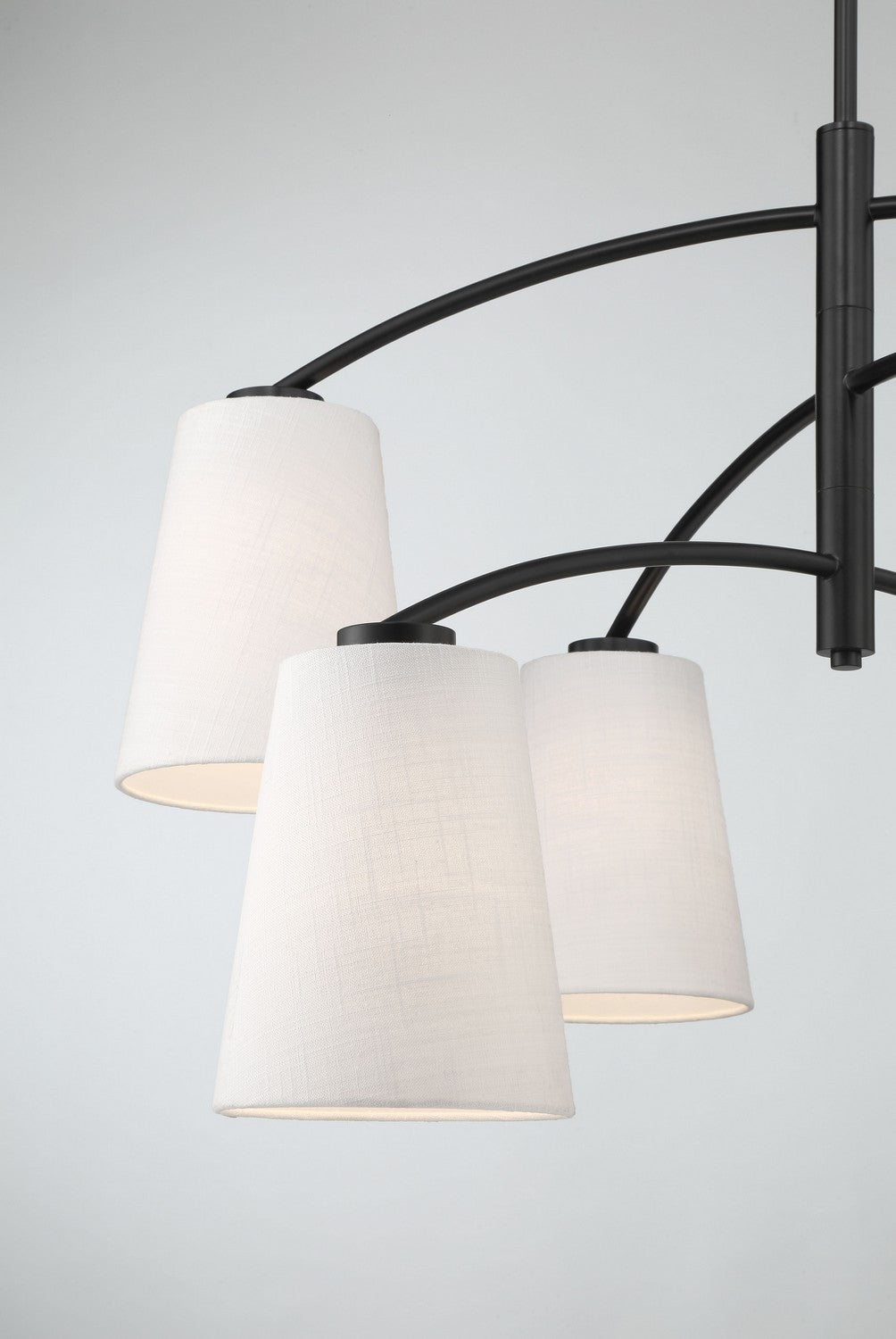 Minka-Lavery - 5397-66A - Six Light Chandelier - Headington - Coal ...