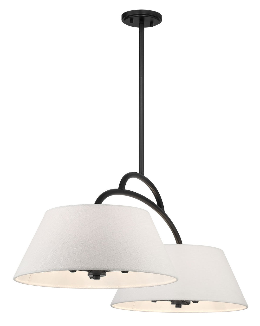 Minka-Lavery - 5398-66A - Six Light Island Pendant - Headington - Coal ...
